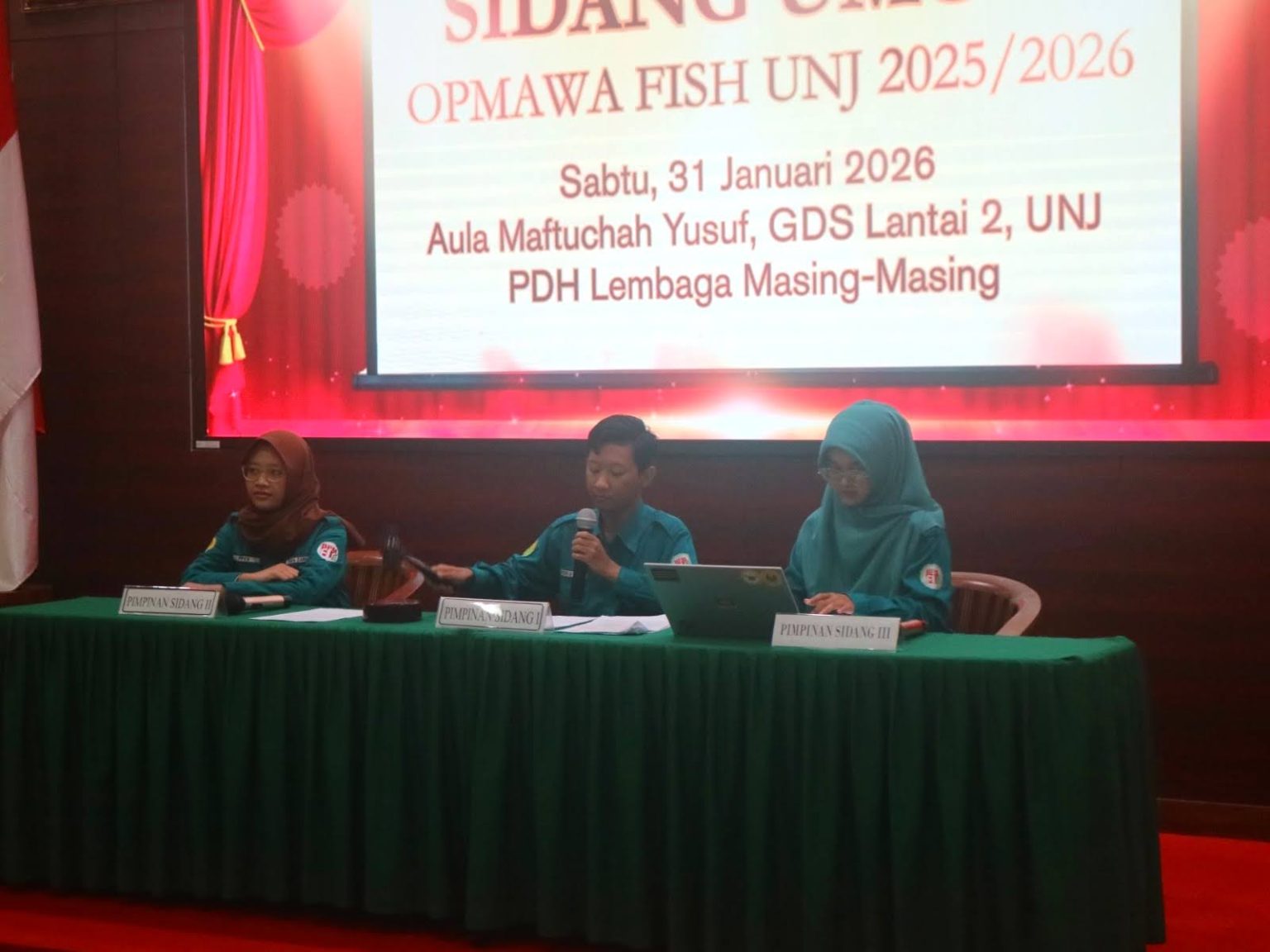 Sidang Umum OPMAWA FISH UNJ 2025/2026 Resmi Digelar, Evaluasi Kinerja ...